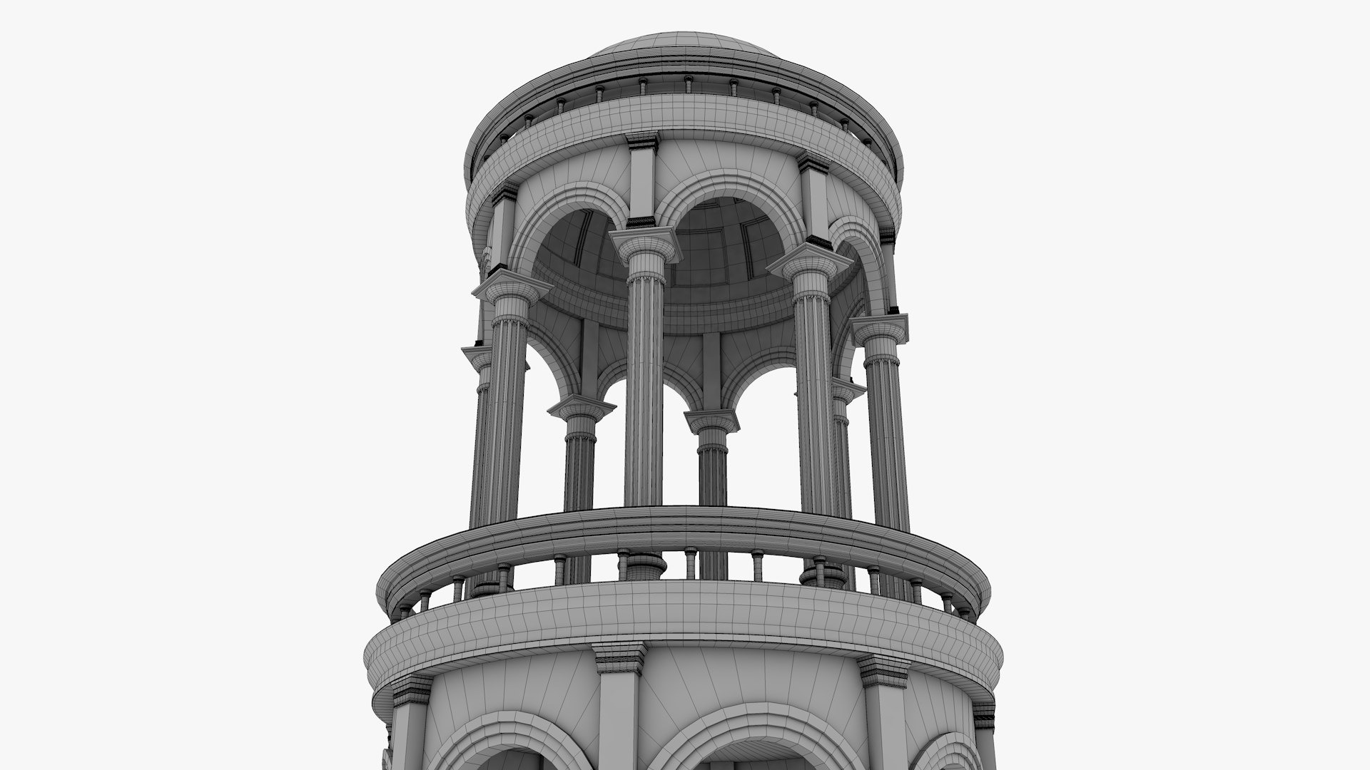 3D Fantasy Renaissance Tower Model - TurboSquid 1879141