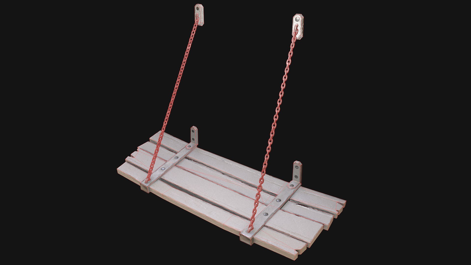 3D Medieval Prison Bed Model - TurboSquid 2016373