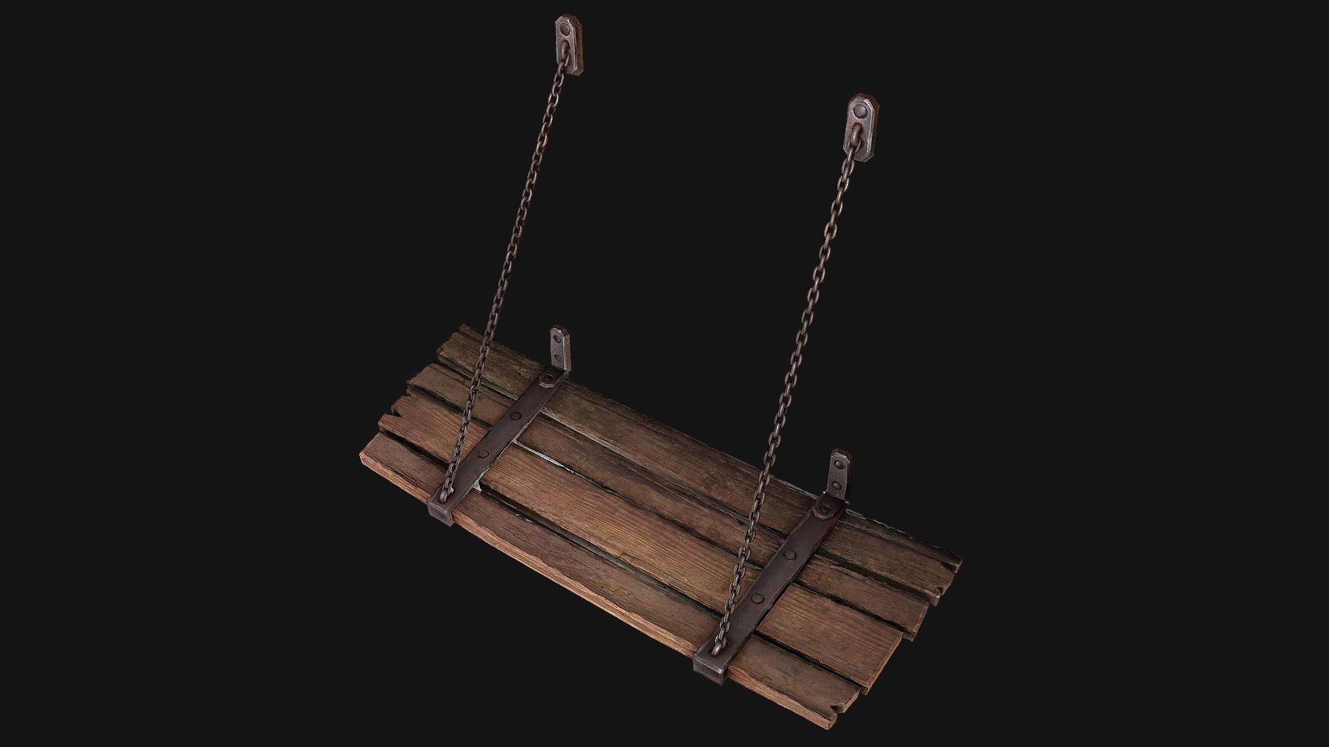 3D Medieval Prison Bed Model - TurboSquid 2016373
