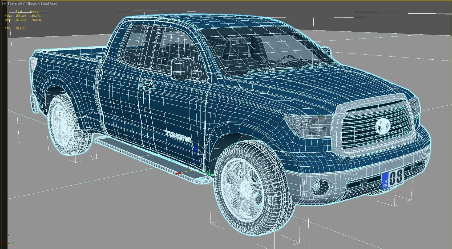 3D Toyota Tundra Double Cab Model - TurboSquid 1951933