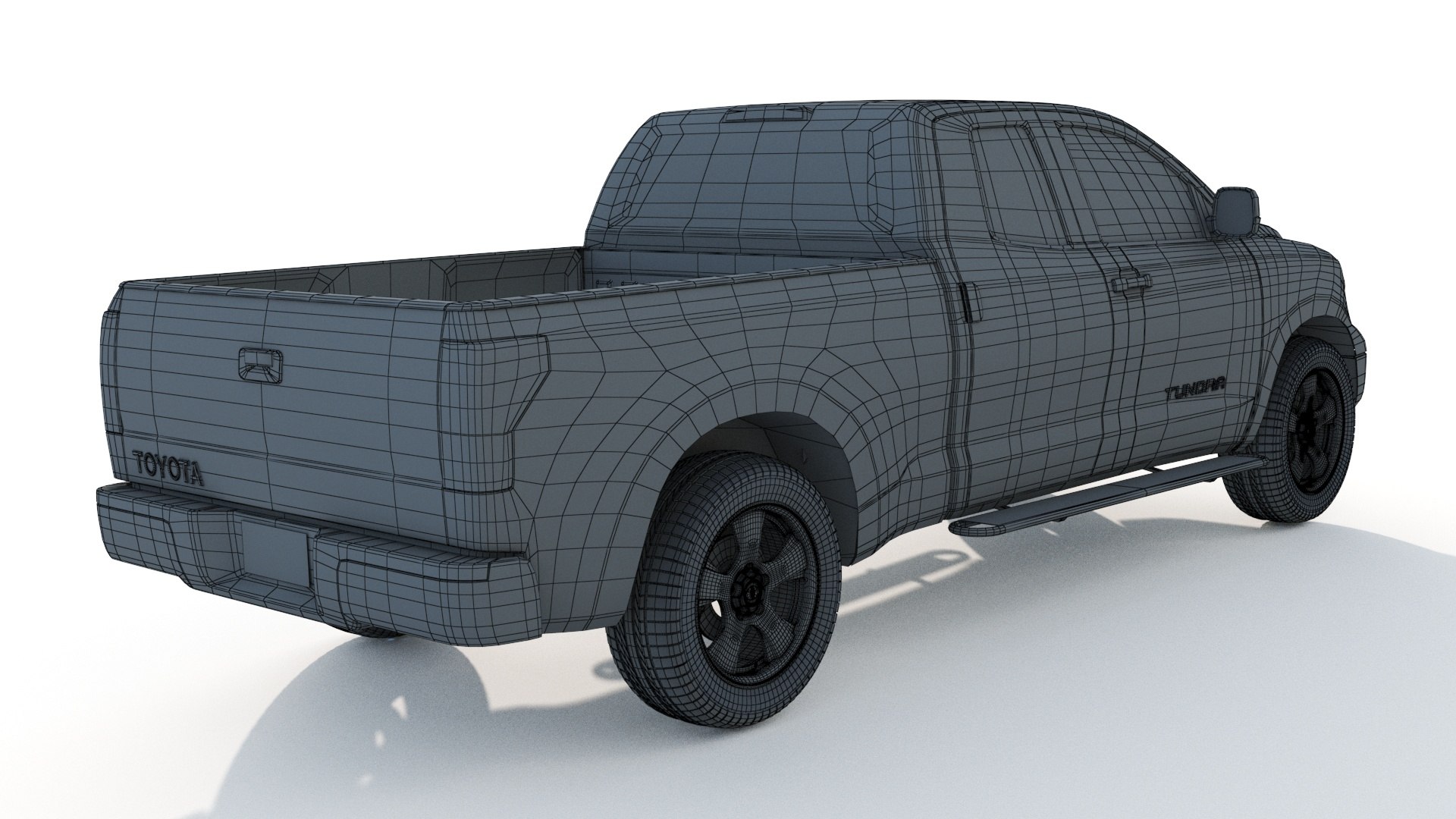 3D Toyota Tundra Double Cab Model - TurboSquid 1951933