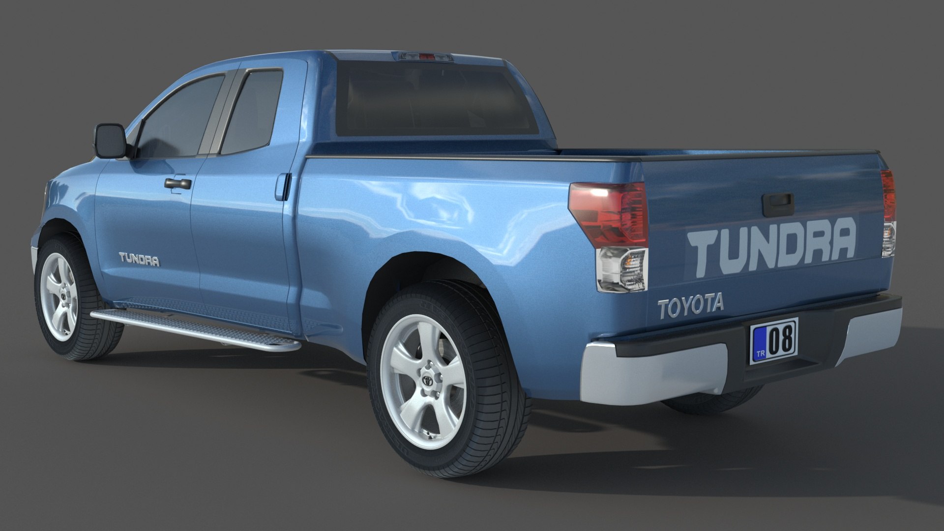 3D Toyota Tundra Double Cab Model - TurboSquid 1951933