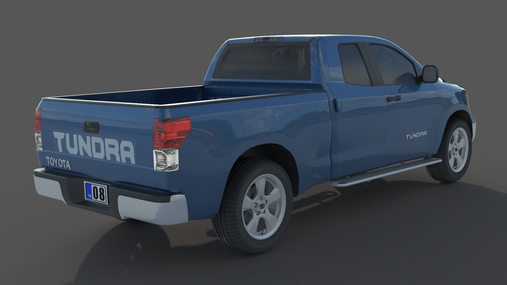 3D Toyota Tundra Double Cab Model - TurboSquid 1951933