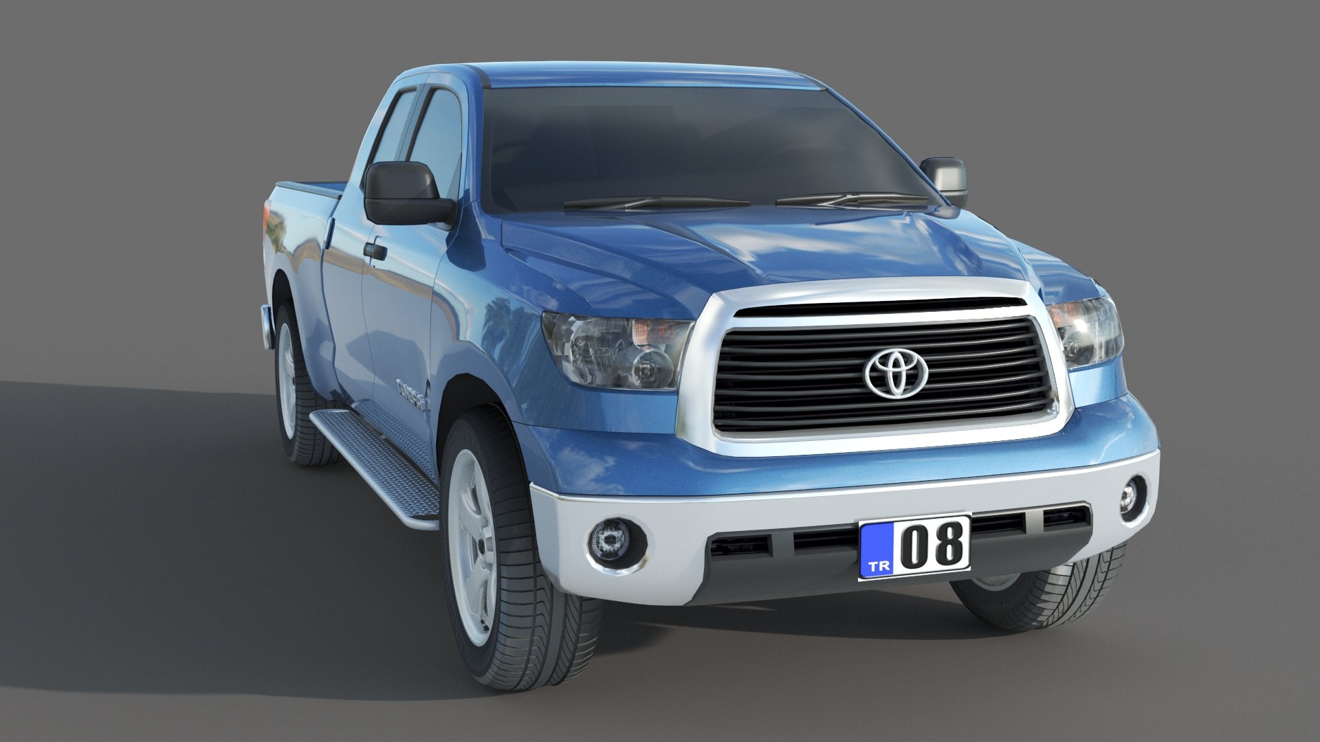 3D Toyota Tundra Double Cab Model - TurboSquid 1951933