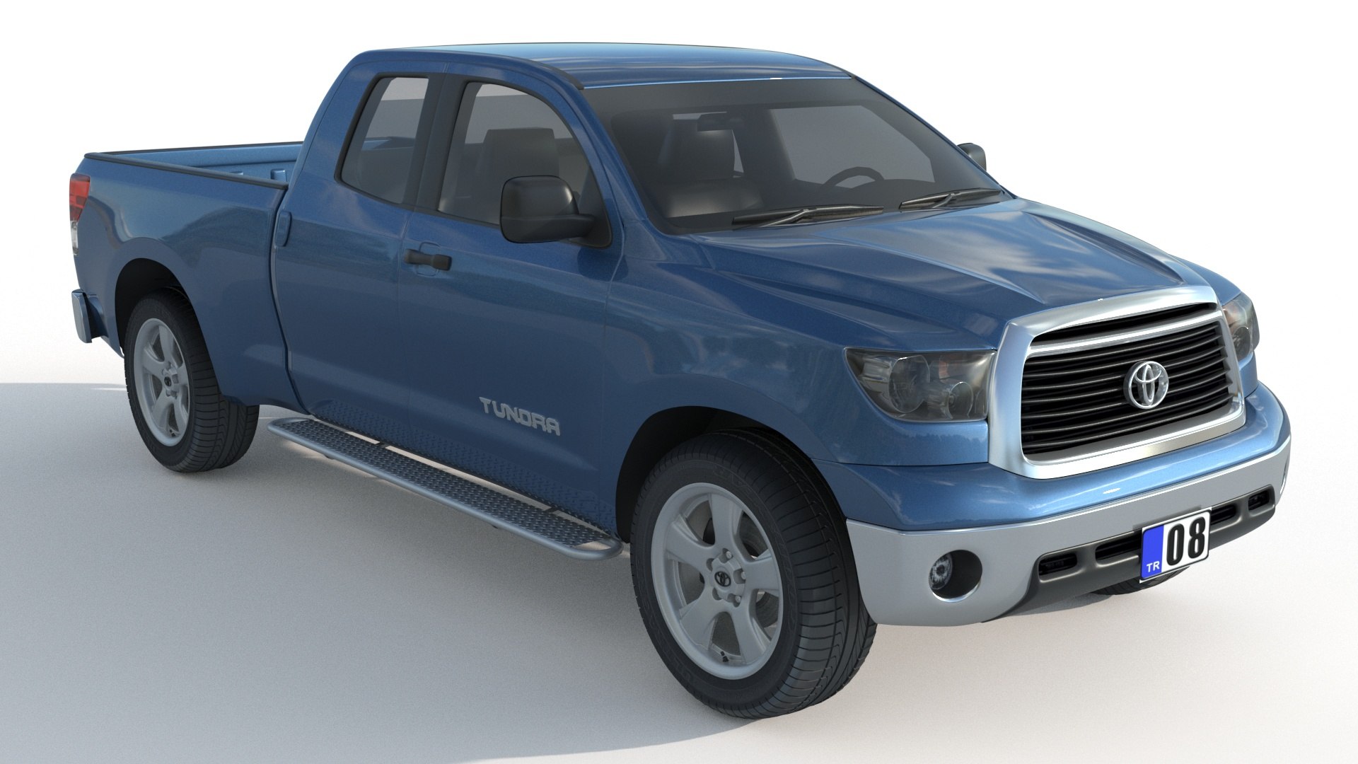 3D Toyota Tundra Double Cab Model - TurboSquid 1951933