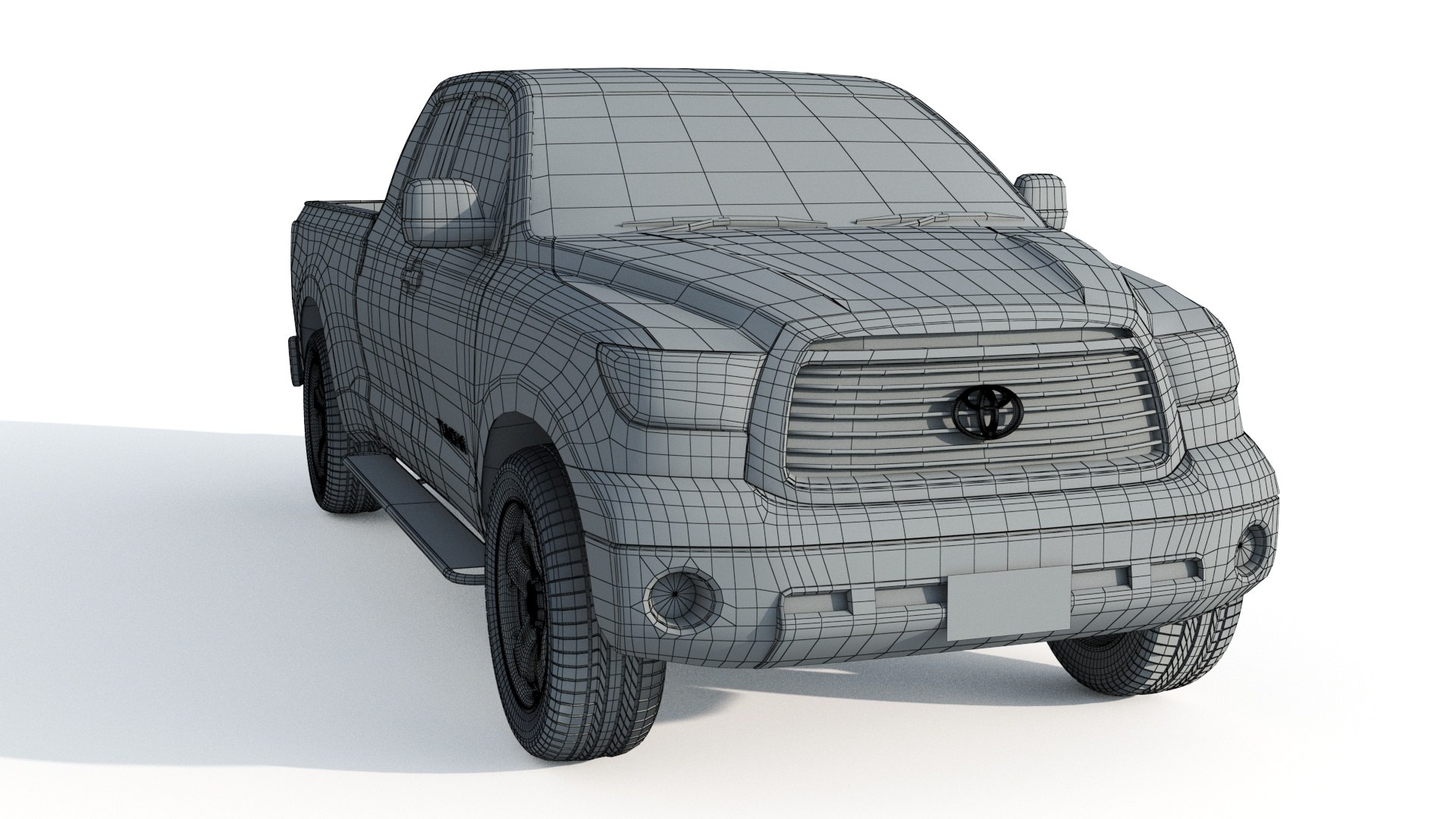 3D Toyota Tundra Double Cab Model - TurboSquid 1951933