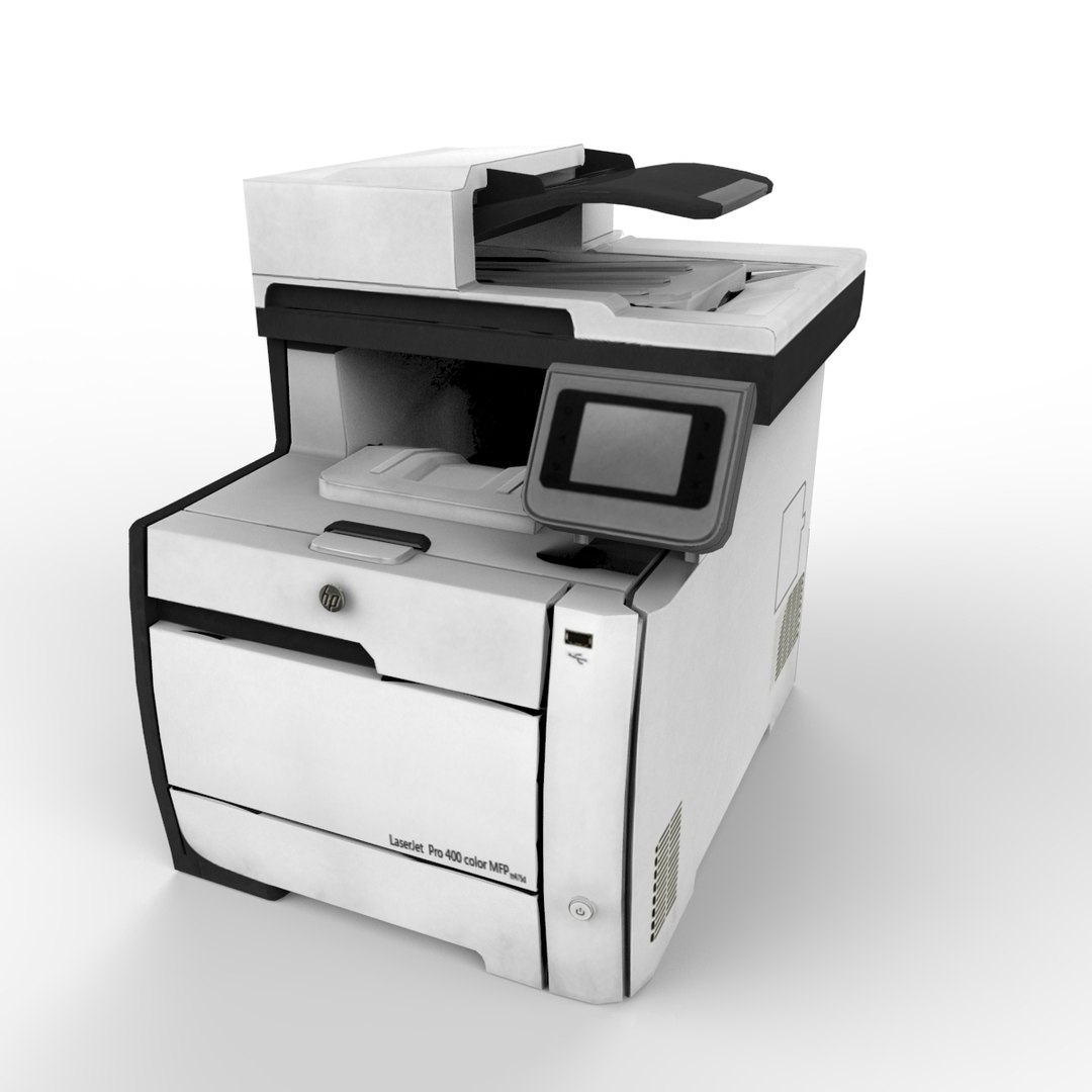 3d Model Hp M475dn
