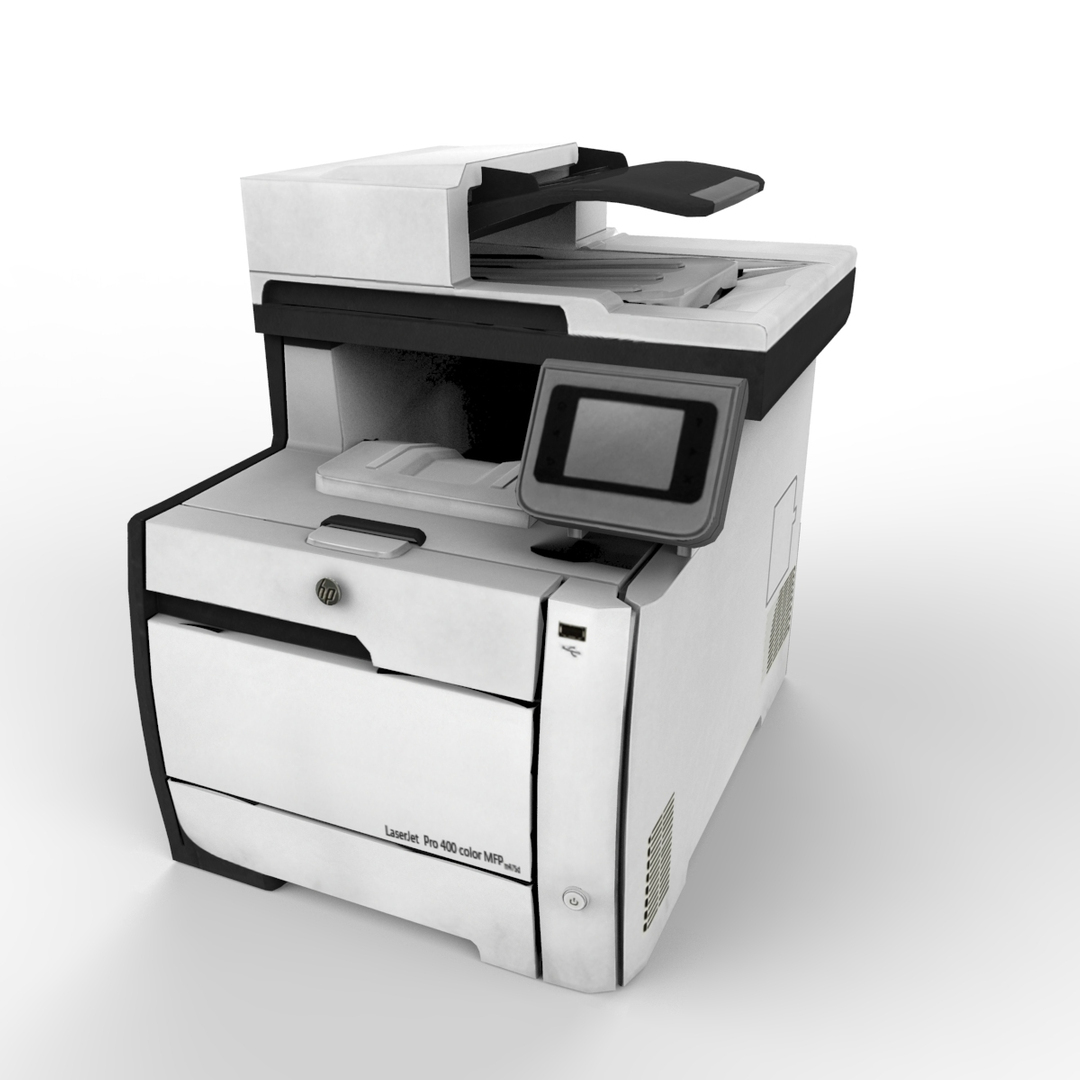 3d Model Hp M475dn