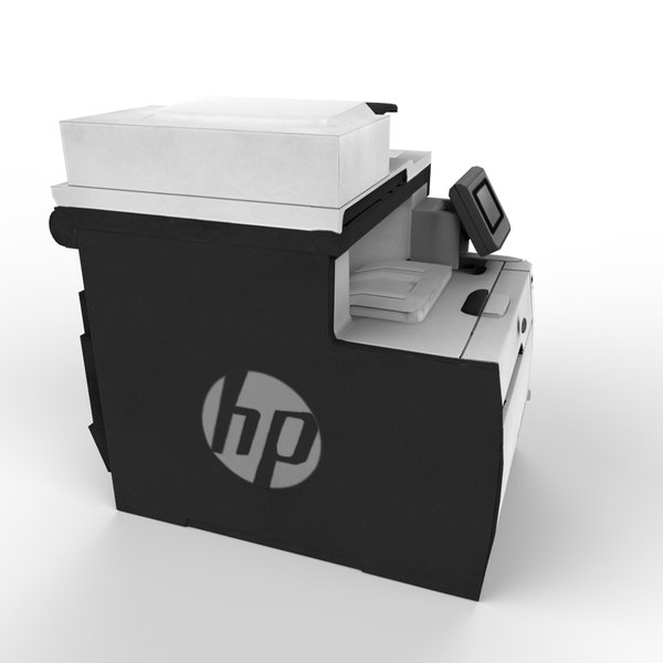 3d model hp m475dn
