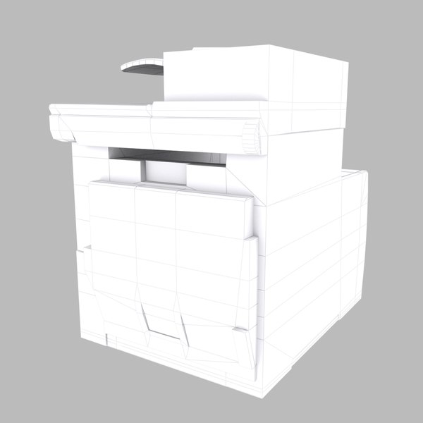 3d model hp m475dn