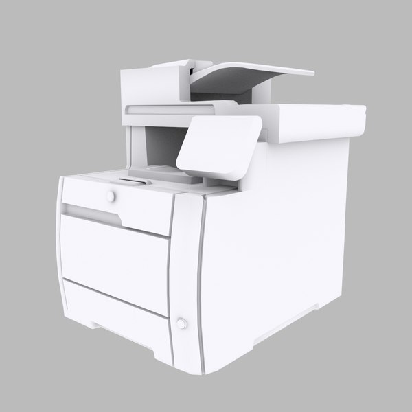 3d model hp m475dn