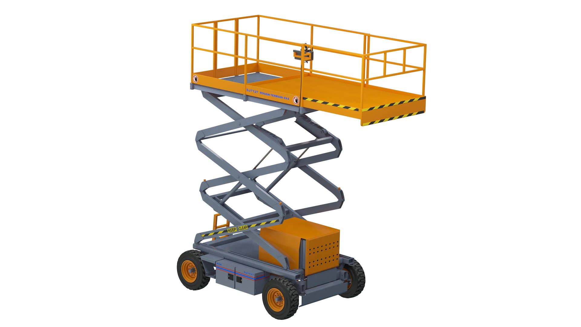 Scissor Lift Skyjack 3D model - TurboSquid 2034813