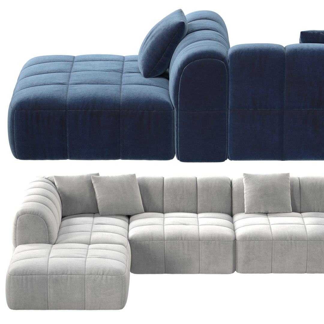 3D Arflex Strips Sofa Composition S19 - TurboSquid 1815204