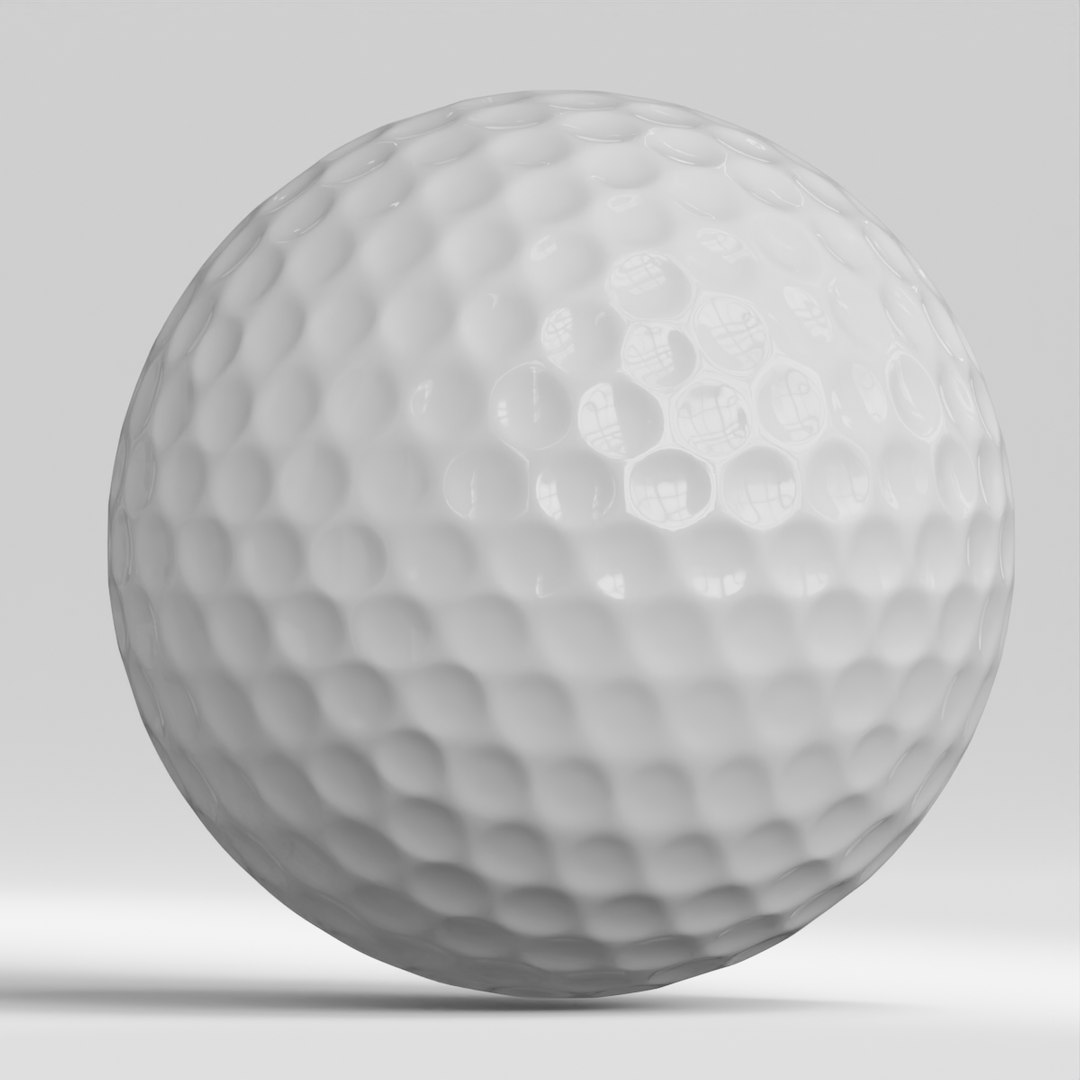 3D Model Golf Ball - TurboSquid 1964552