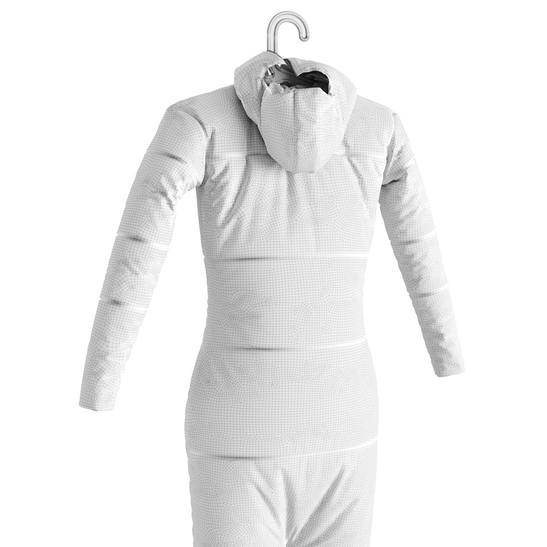 3D Richard Quinn Overall On A Hanger - TurboSquid 1989386