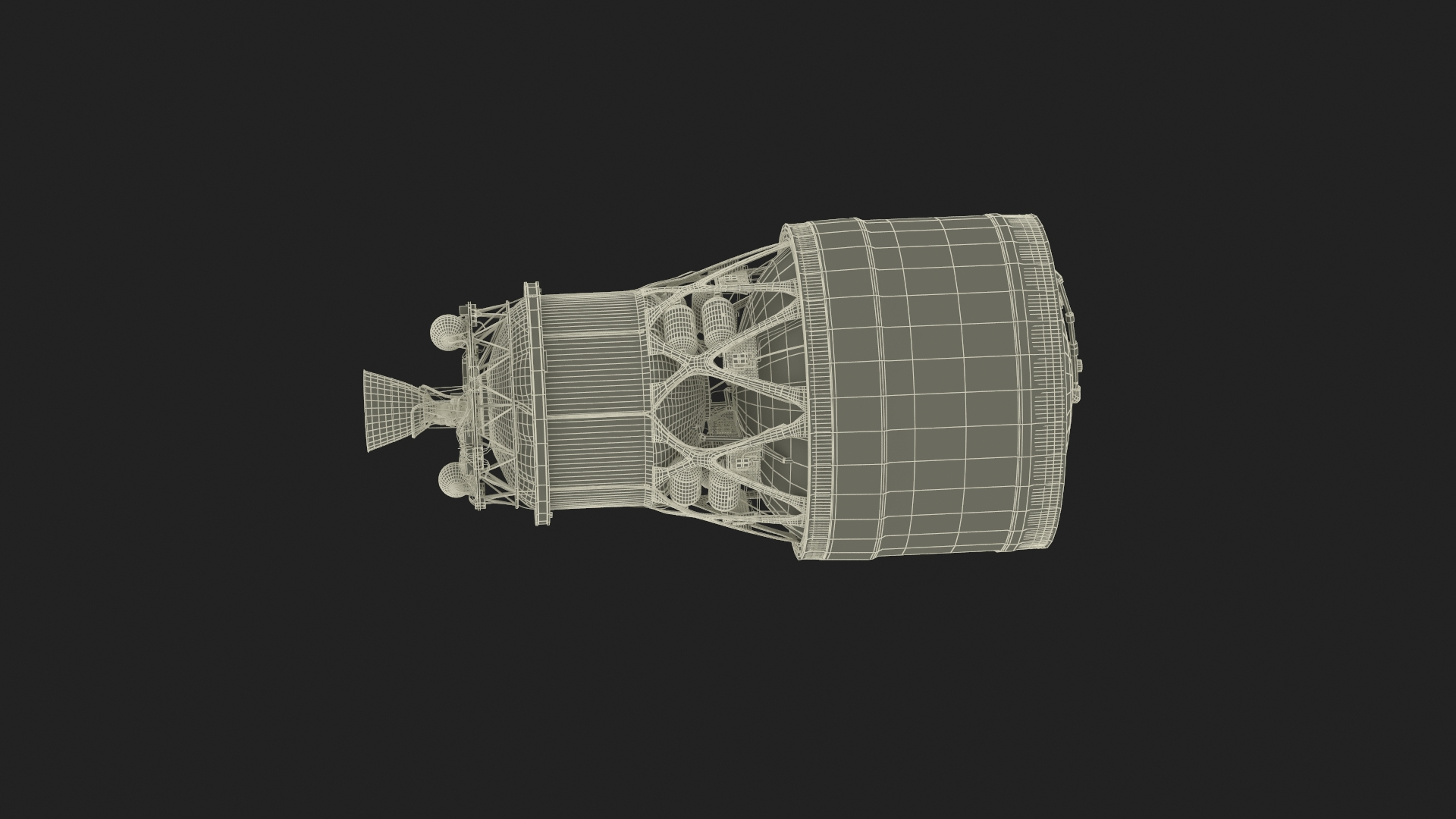 3D Generic Space Rocket Engine - TurboSquid 2311840