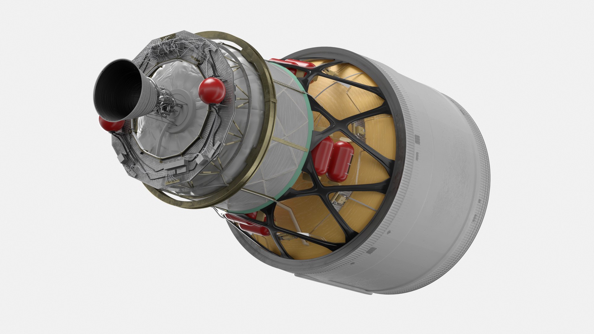 3D Generic Space Rocket Engine - TurboSquid 2311840