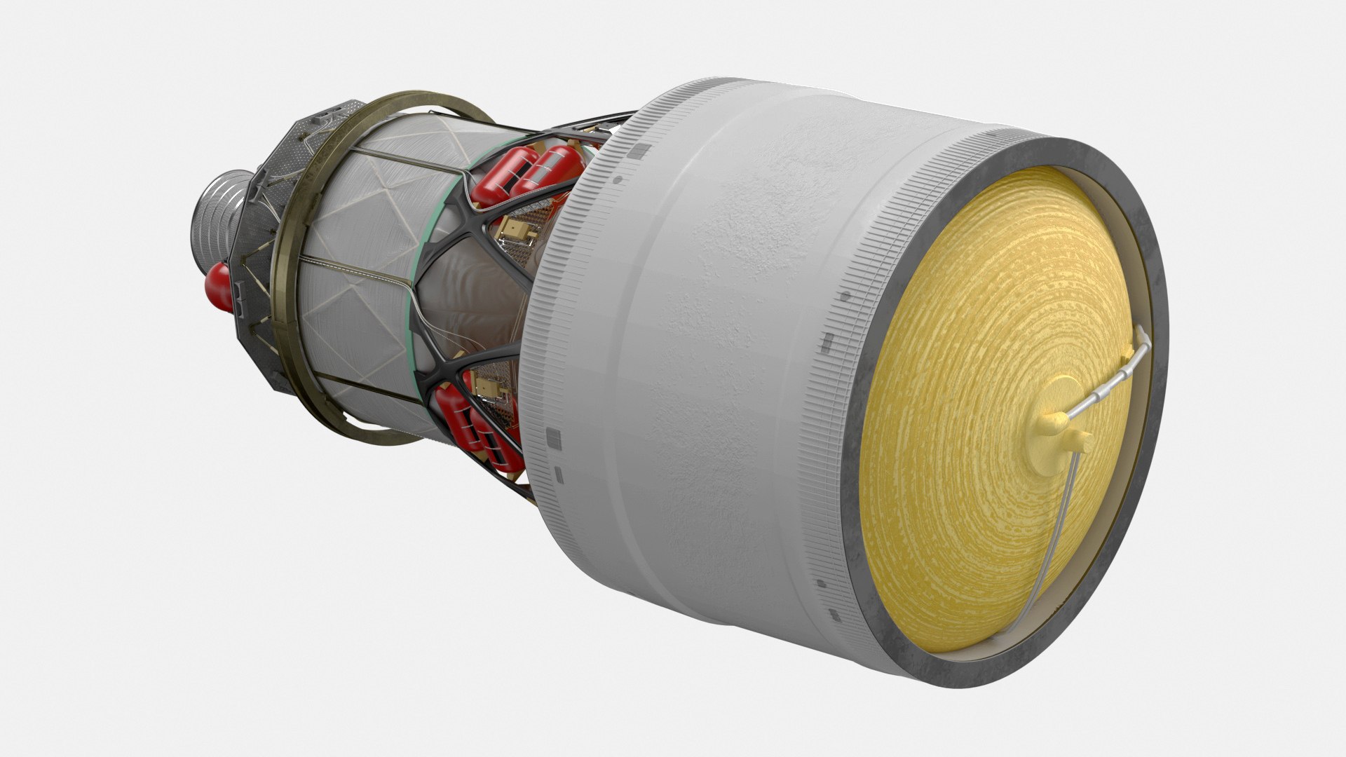 3D Generic Space Rocket Engine - TurboSquid 2311840