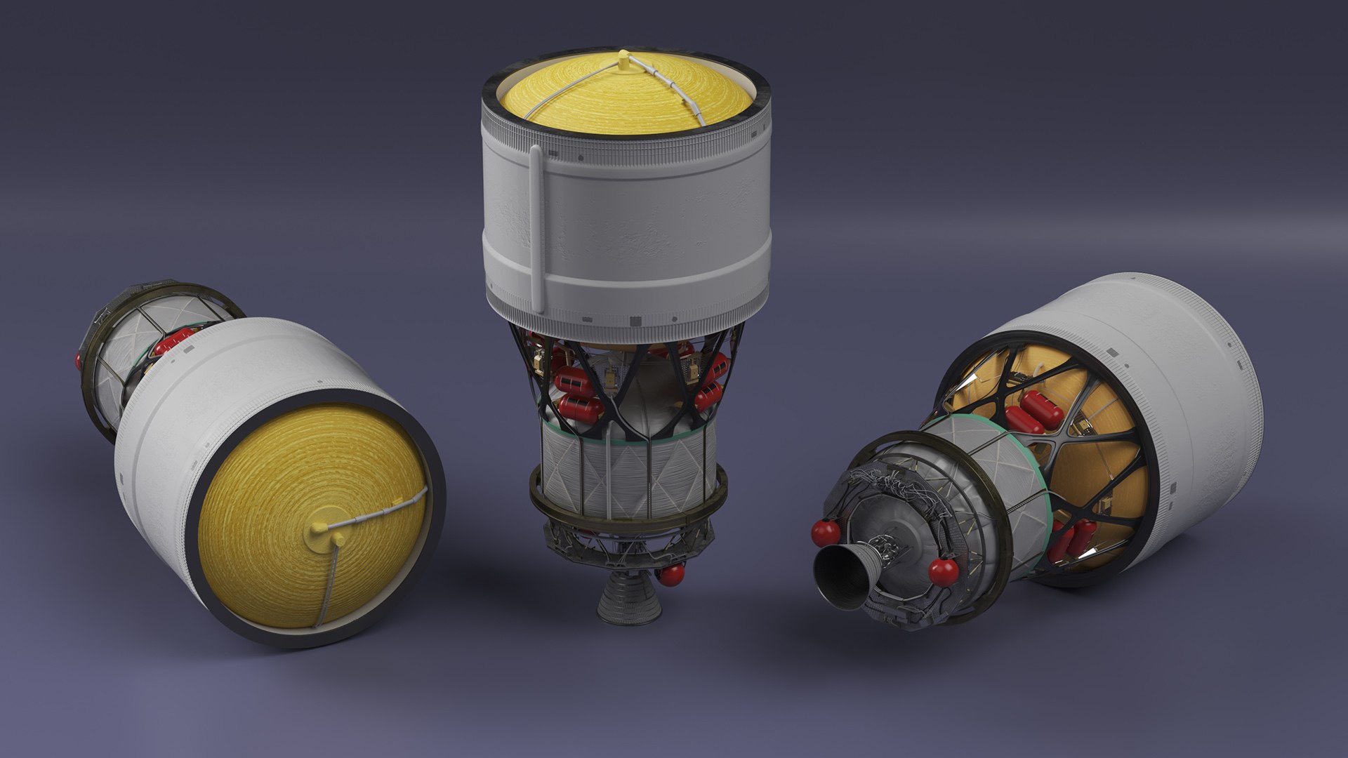 3D Generic Space Rocket Engine - TurboSquid 2311840