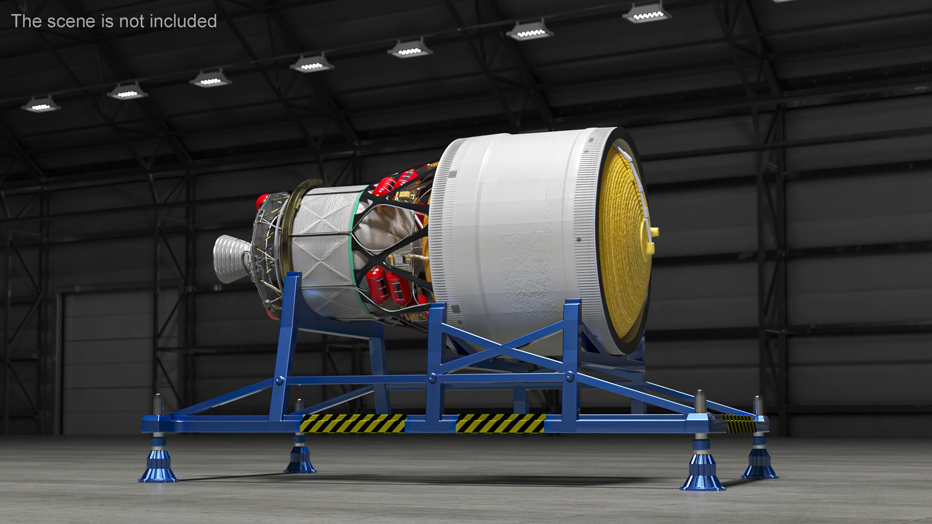 3D Generic Space Rocket Engine - TurboSquid 2311840