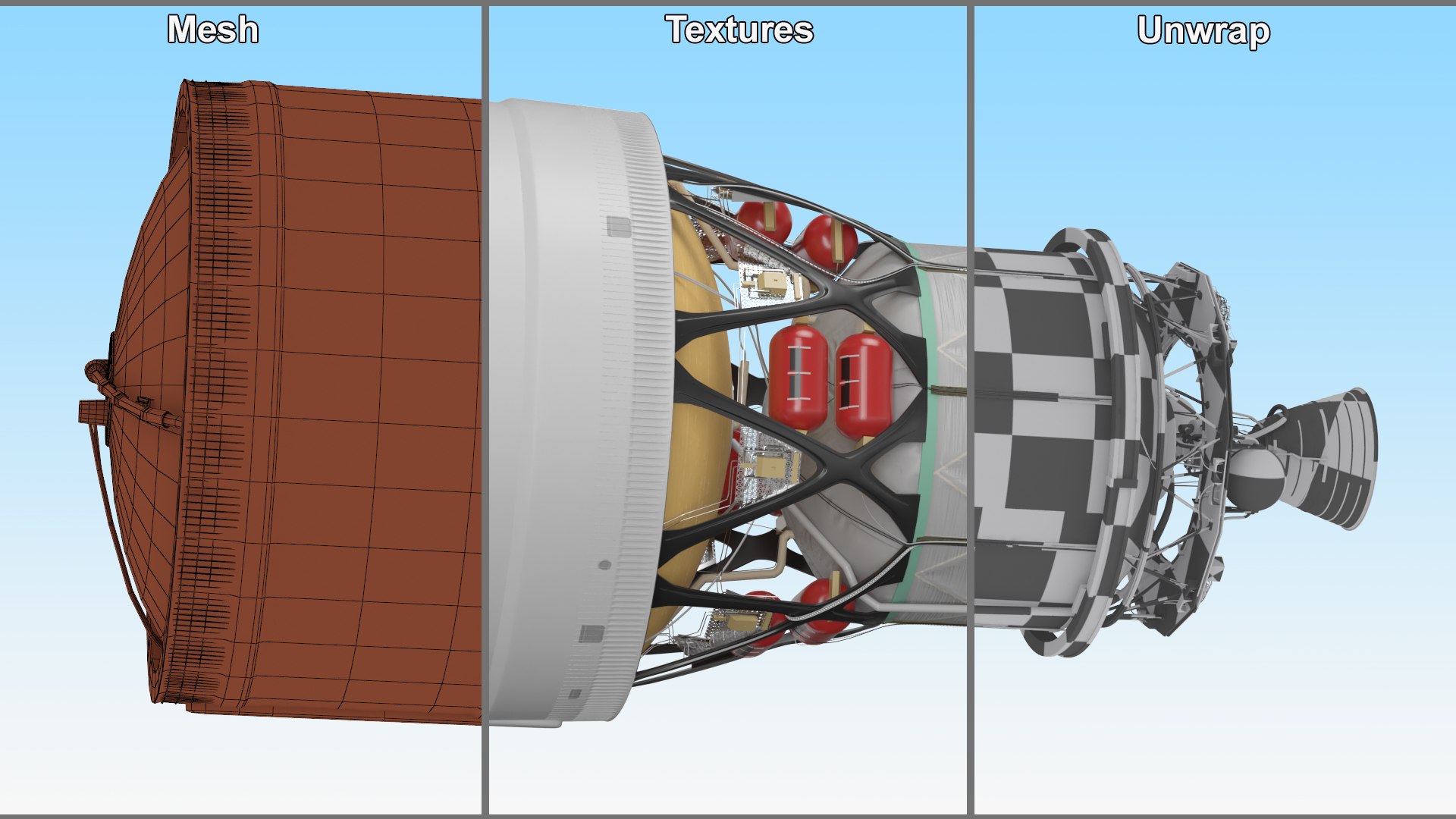 3D Generic Space Rocket Engine - TurboSquid 2311840