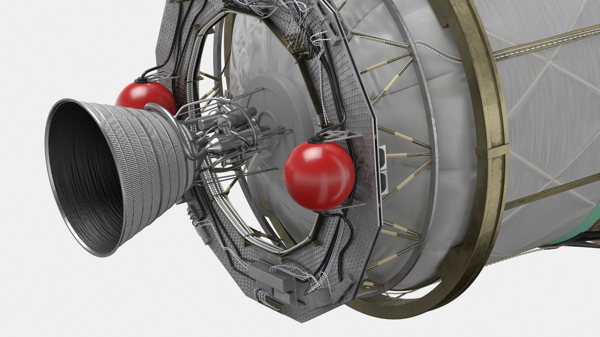 3D Generic Space Rocket Engine - TurboSquid 2311840