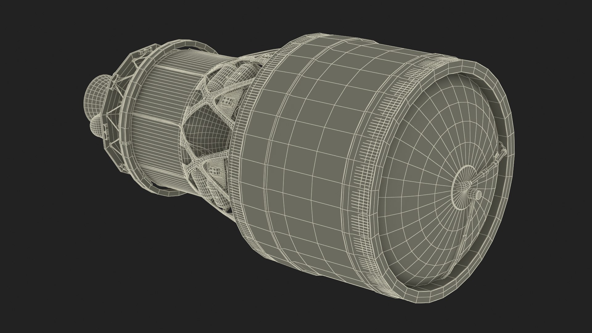 3D Generic Space Rocket Engine - TurboSquid 2311840