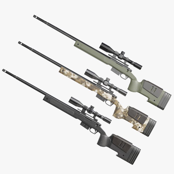 modèle 3D de Fusil de précision M40 A5 PBR lowpoly - TurboSquid 2196918