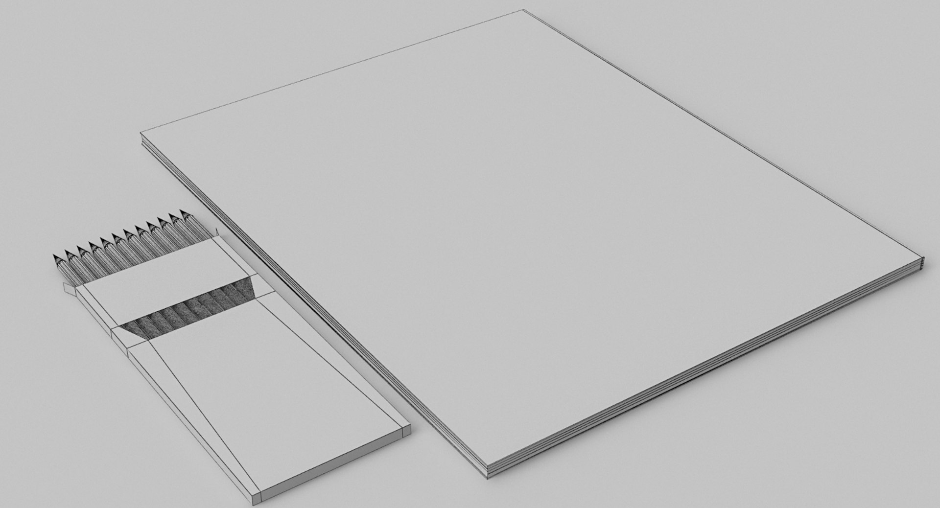 Coloring Set 3D Model - TurboSquid 1415188