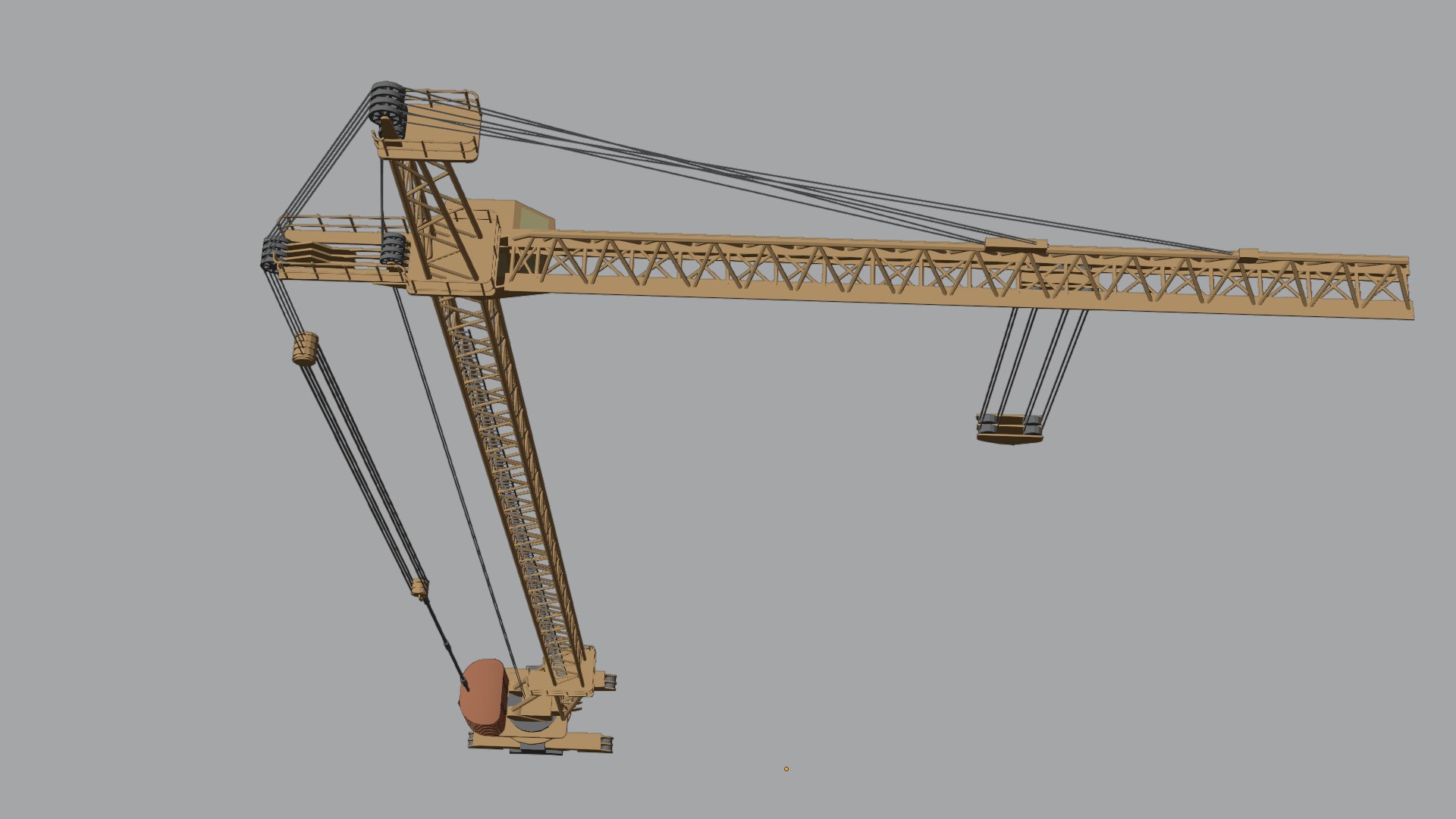 3D Crane Industrial Model - TurboSquid 1667902