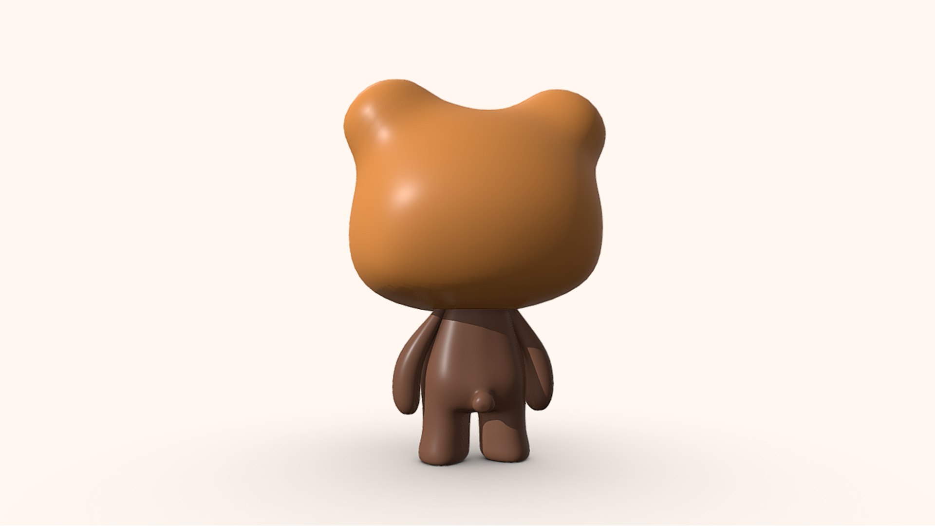 3D Cute Teddy Bear Toy Model - TurboSquid 2168560