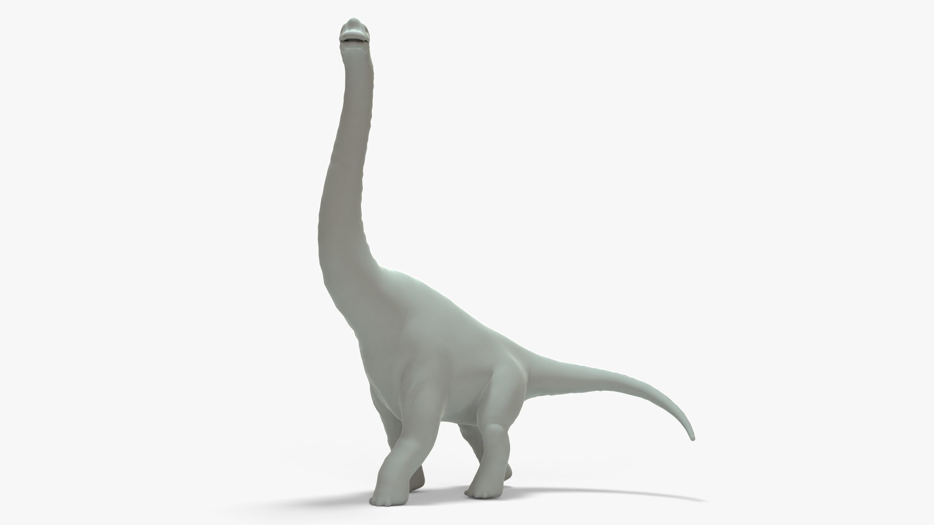 Brachiosaurus Rigged Basemesh3D模型 - TurboSquid 2064804
