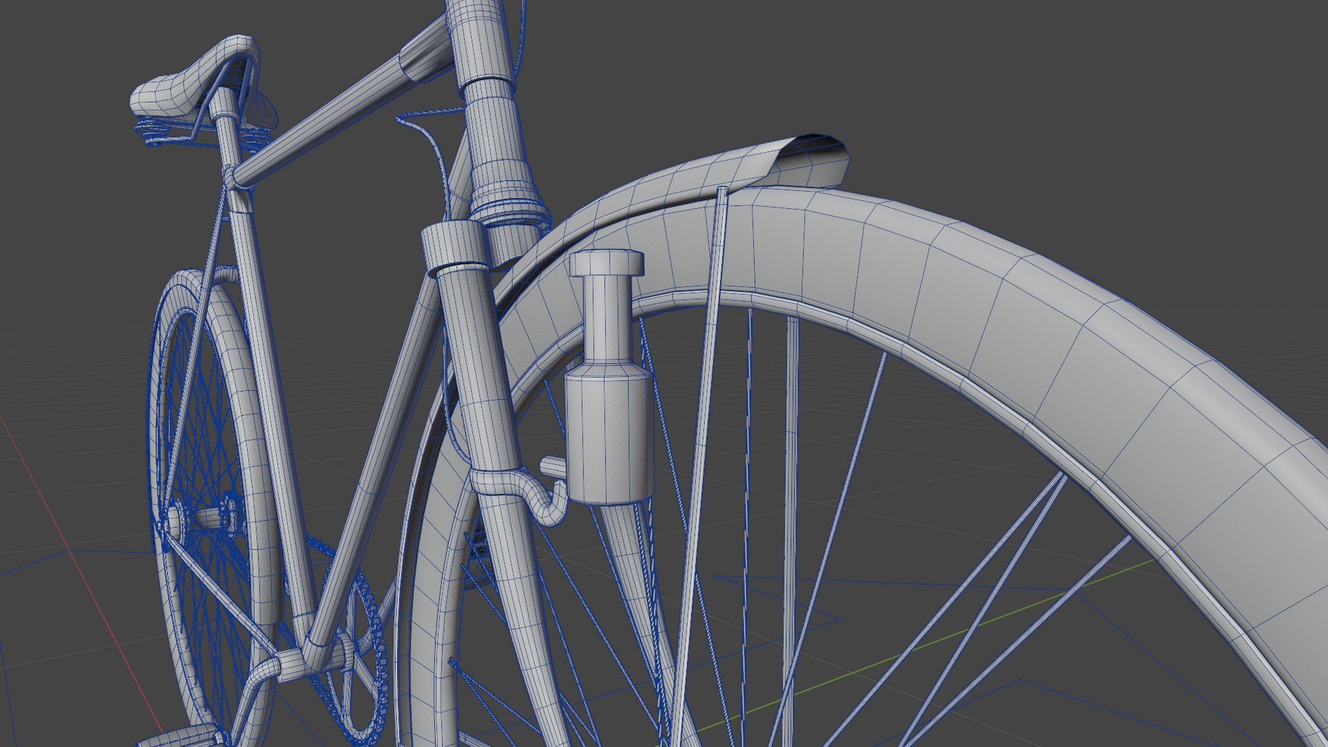 3D Vintage Bicycle Rigged Model - TurboSquid 2209513