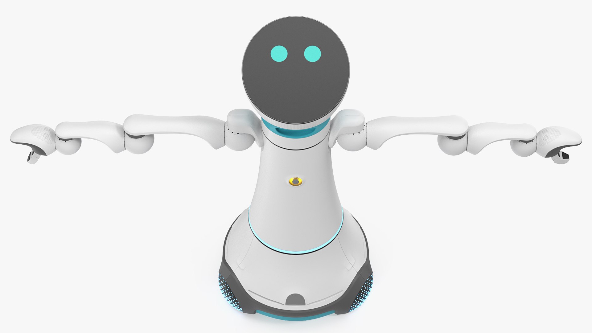 3D Modular Service Robot Rigged - TurboSquid 1604196