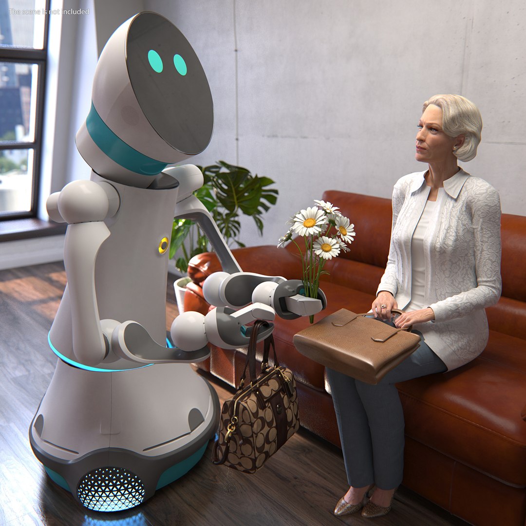 3D Modular Service Robot Rigged - TurboSquid 1604196