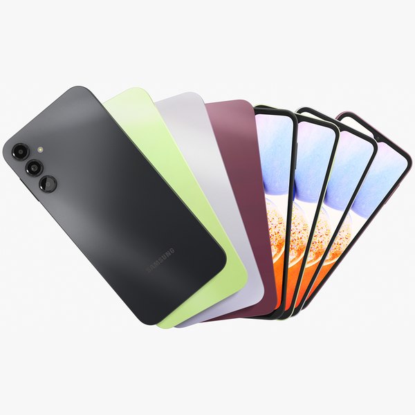 Samsung Galaxy A14 5G All Colors 3D 모델 - TurboSquid 2020532