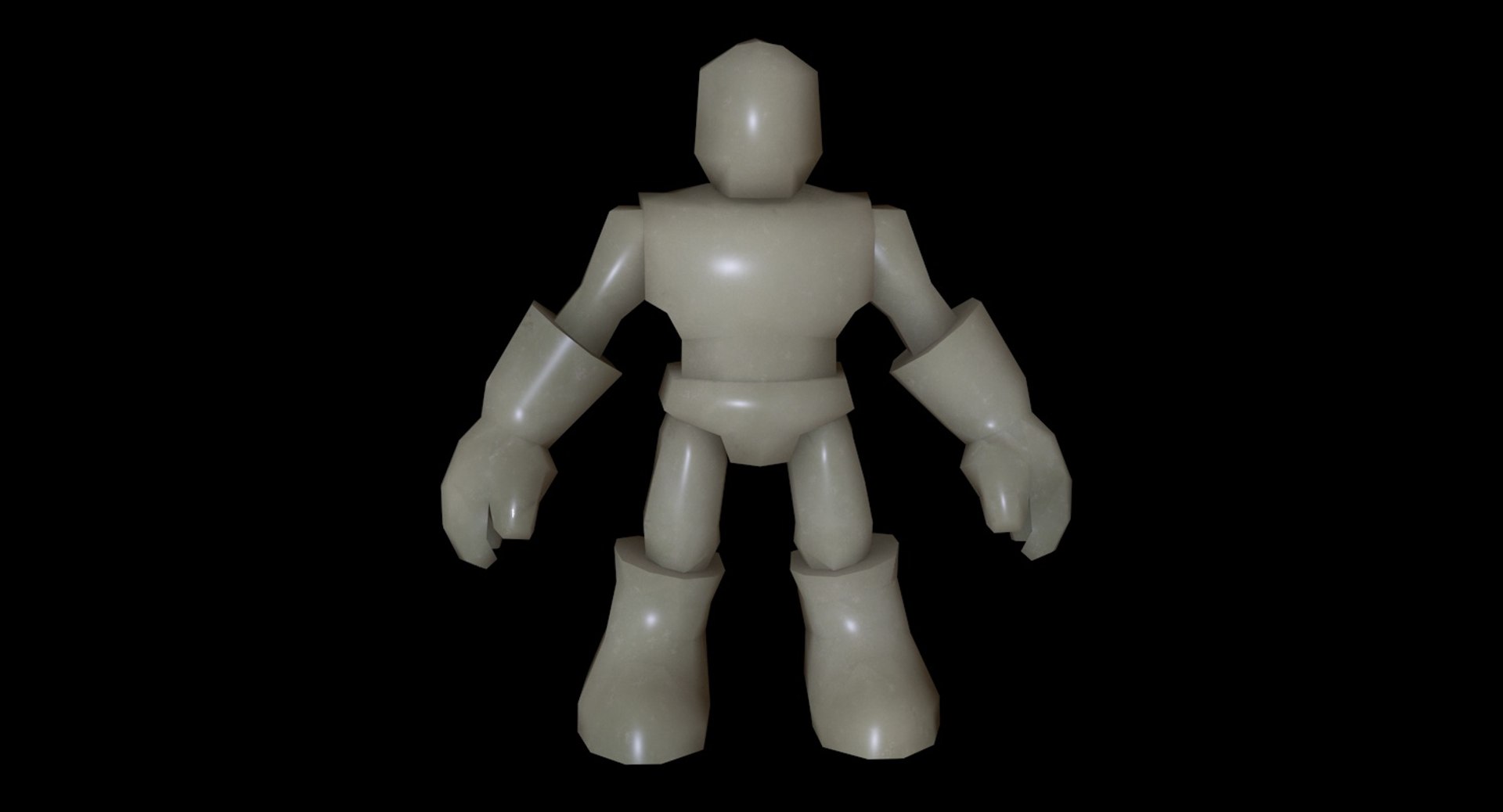 3d Rigged Humanoid Model