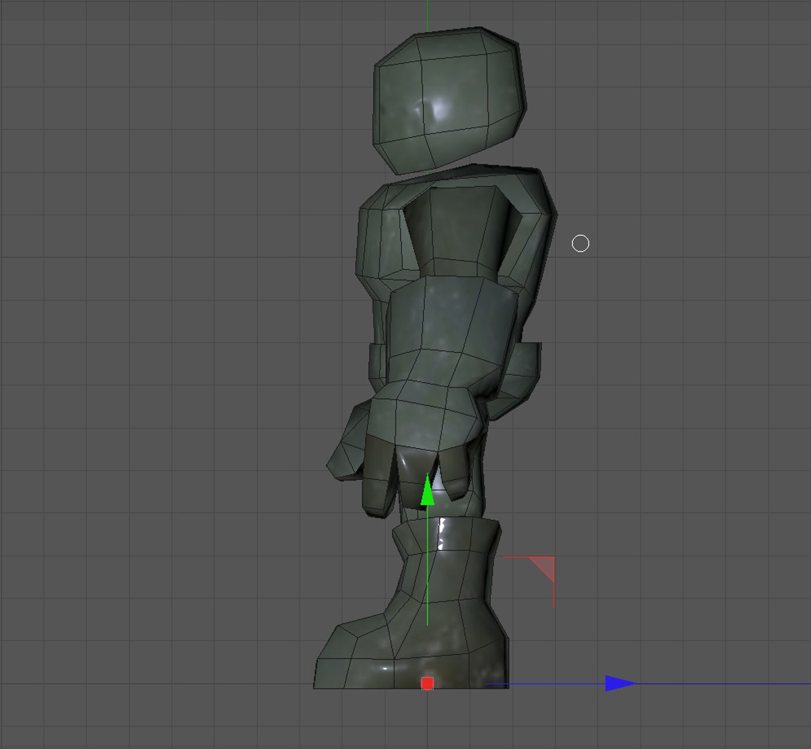 3d Rigged Humanoid Model