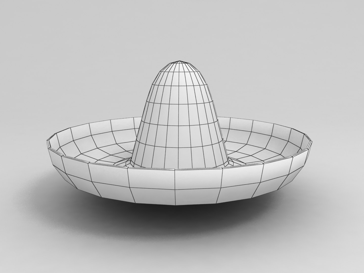 Mexican Hat 3D Model - TurboSquid 1245475