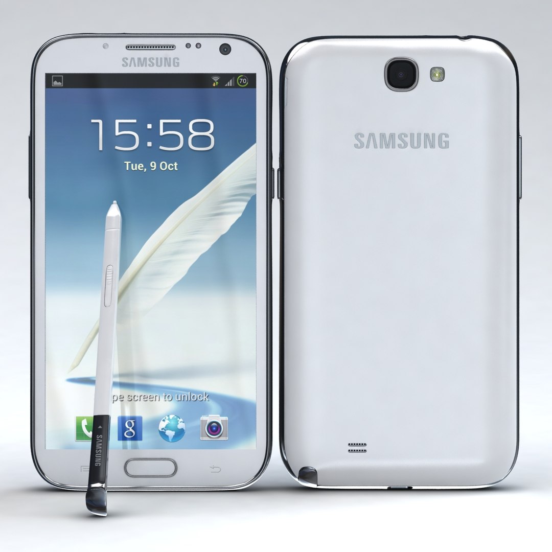 samsung galaxy note ii 3d max