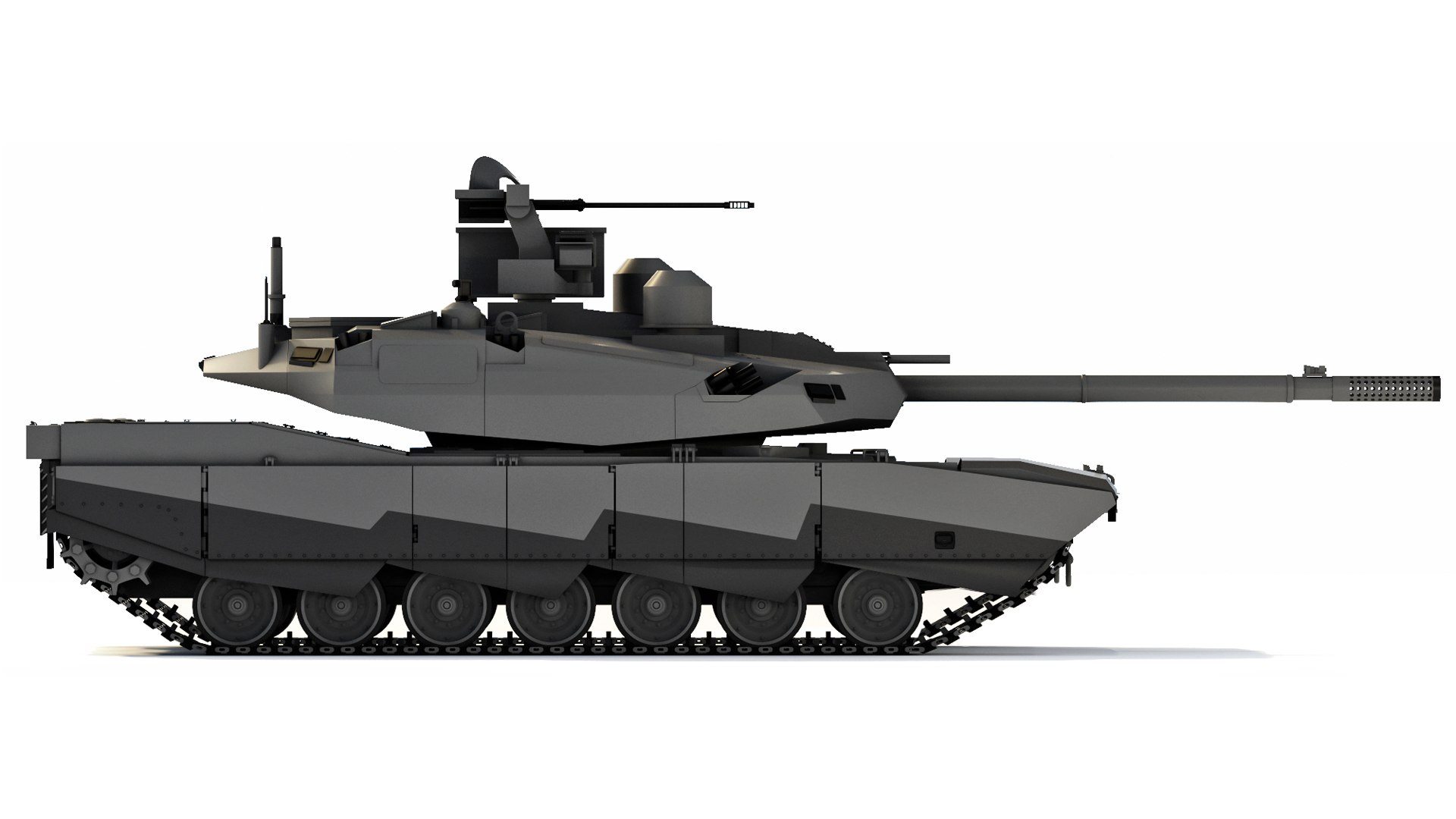 3D Tank Abrams-X 2022 Model - TurboSquid 2063585