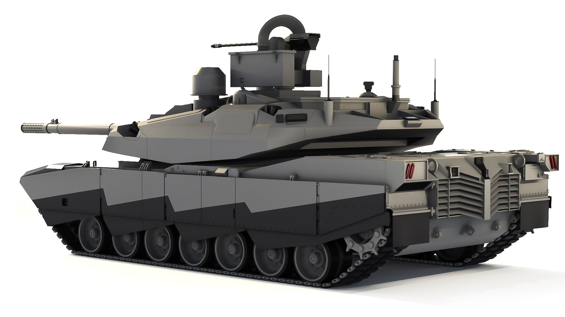 3D Tank Abrams-X 2022 Model - TurboSquid 2063585