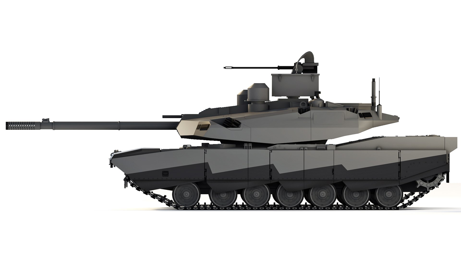 3D Tank Abrams-X 2022 Model - TurboSquid 2063585