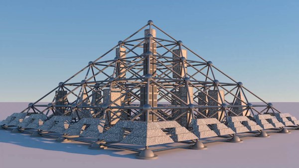 3D Shimizu Mega-city Pyramid model - TurboSquid 1809005