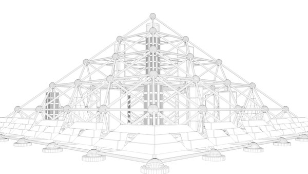 modelo 3d Pirámide de la megaciudad de Shimizu - TurboSquid 1809005