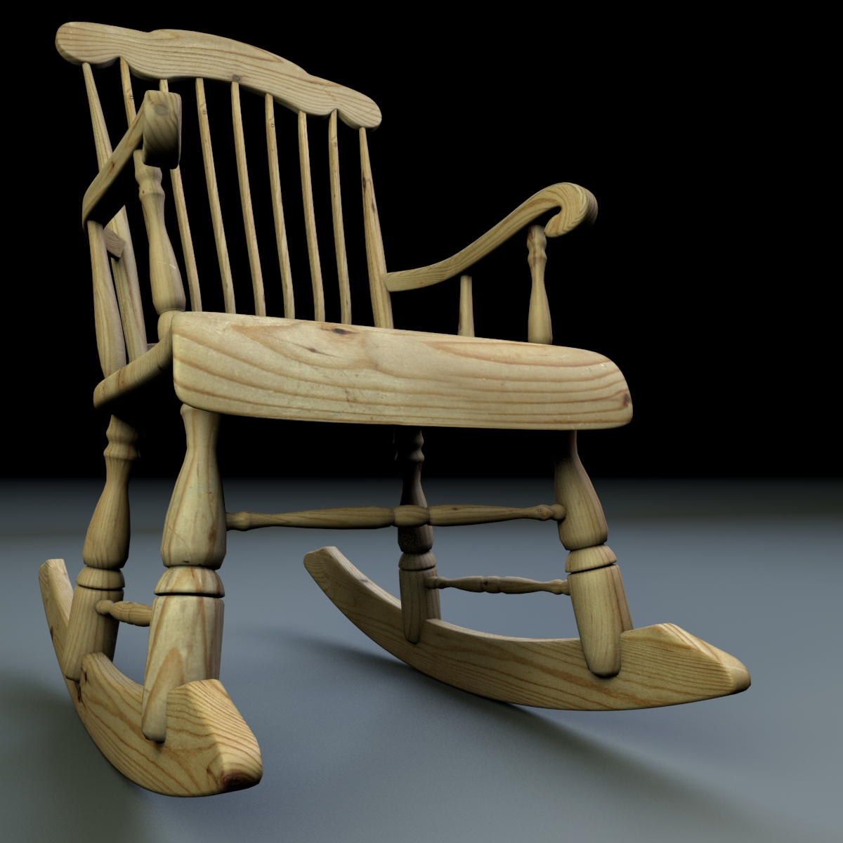cinema4d rocking chair finnish