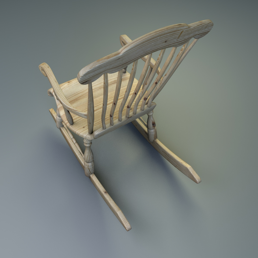 cinema4d rocking chair finnish