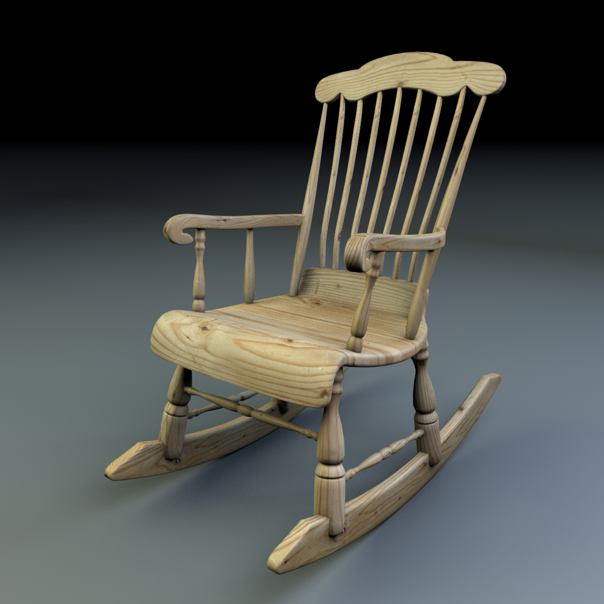 cinema4d rocking chair finnish