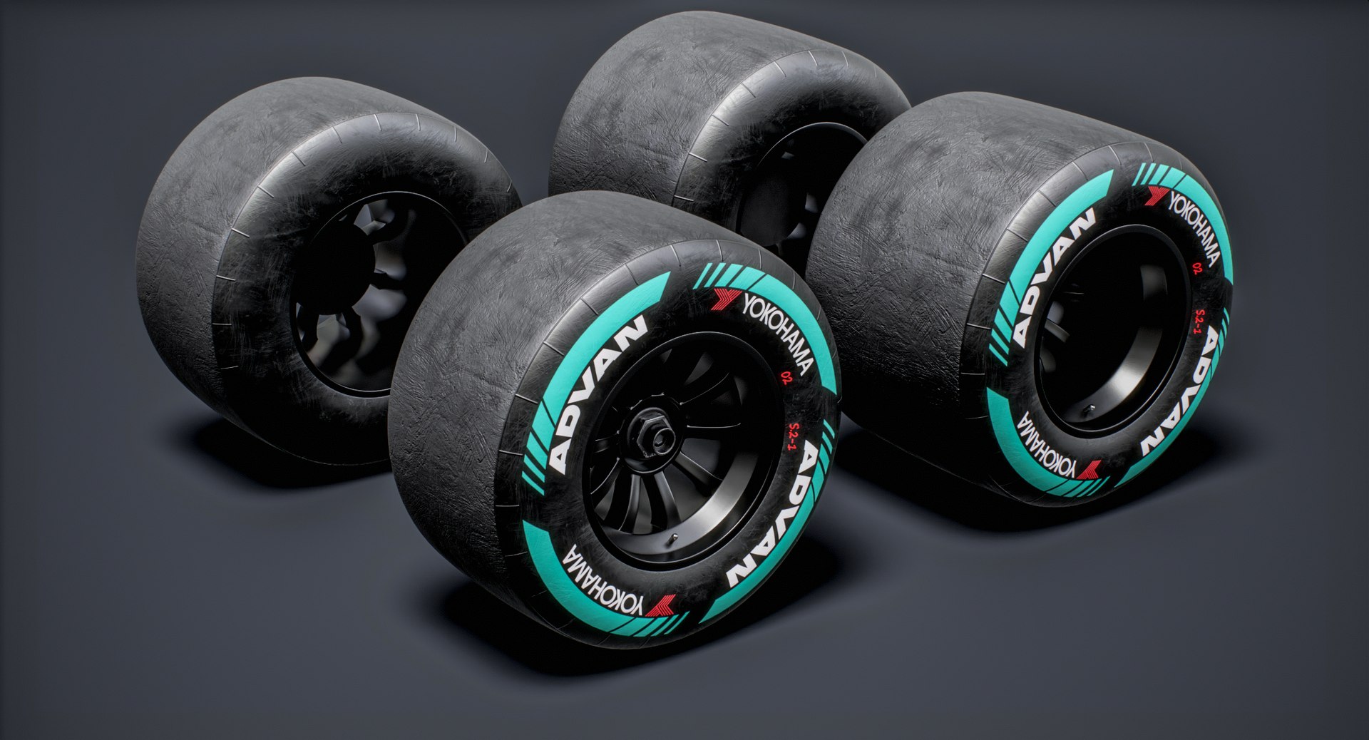 3D Super Formula Wheels Season 2023 Model - TurboSquid 2106014