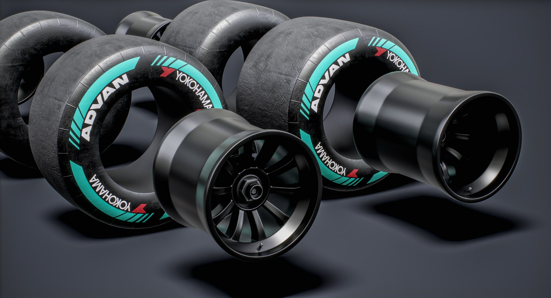 3D Super Formula Wheels Season 2023 Model - TurboSquid 2106014